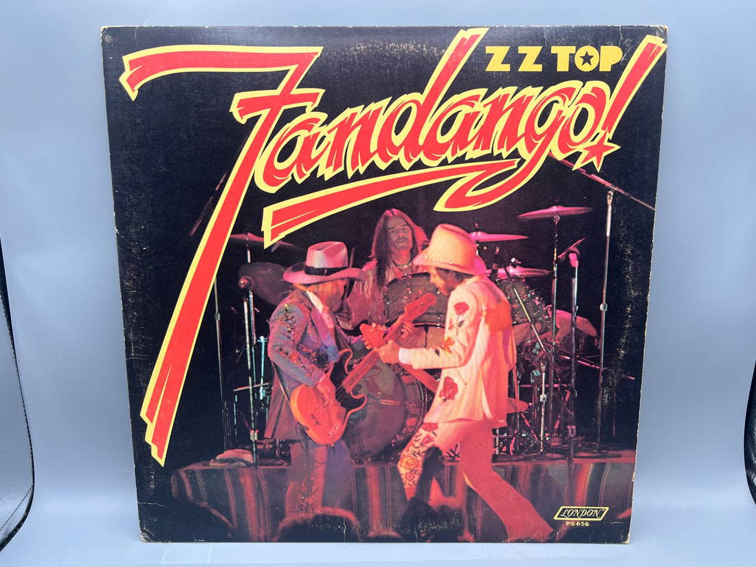 1975 Zz Top Fandango Vinyl Album - Ps-656 Auction