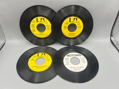 Assorted 45 Rpm Records For Jukebox Auction