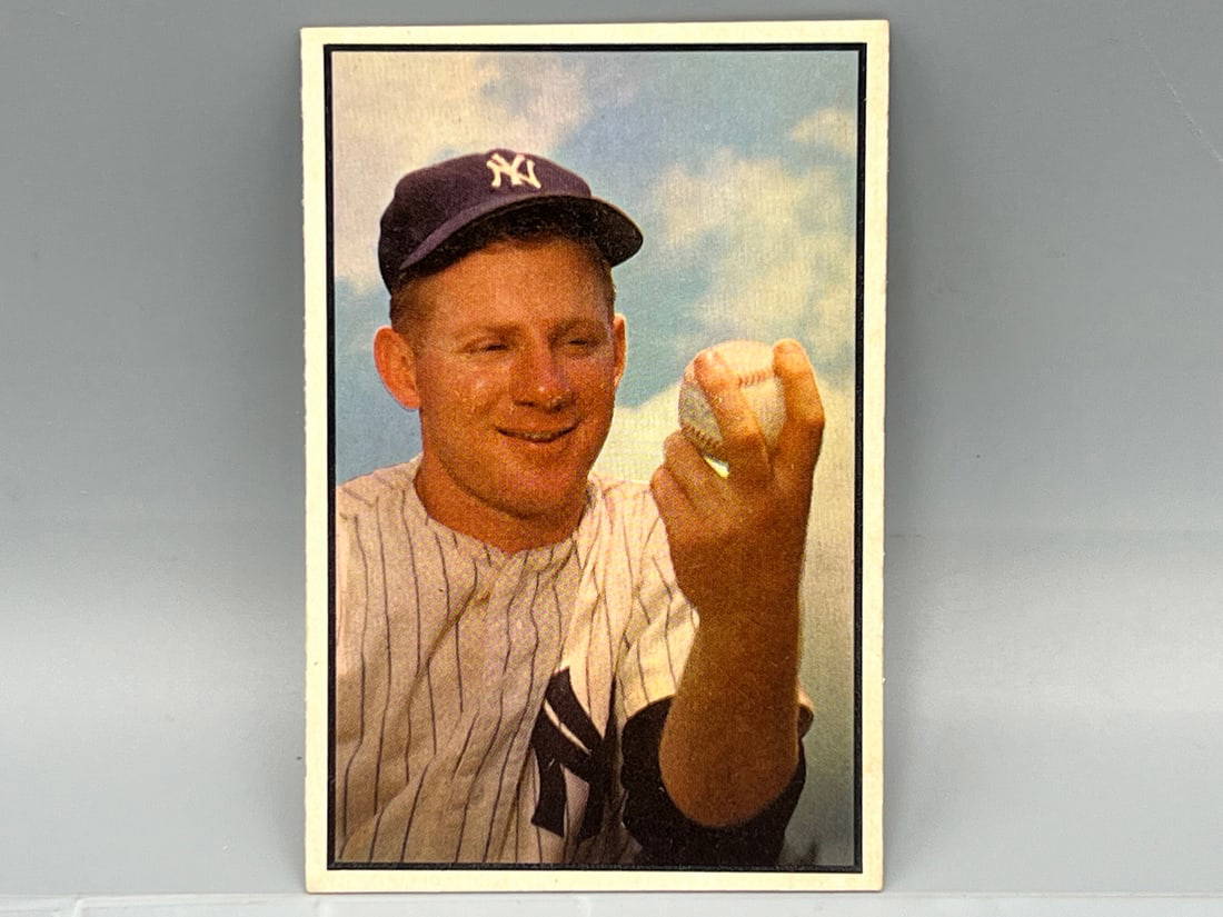 1953 Bowman Color Whitey Ford #153 - High Number Auction