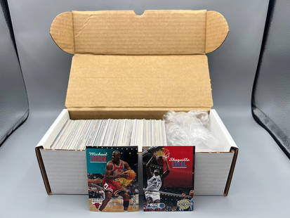 1992 93 Skybox Basketball Complete Set W/ Shaquille O'neal Rc Series 1 ...