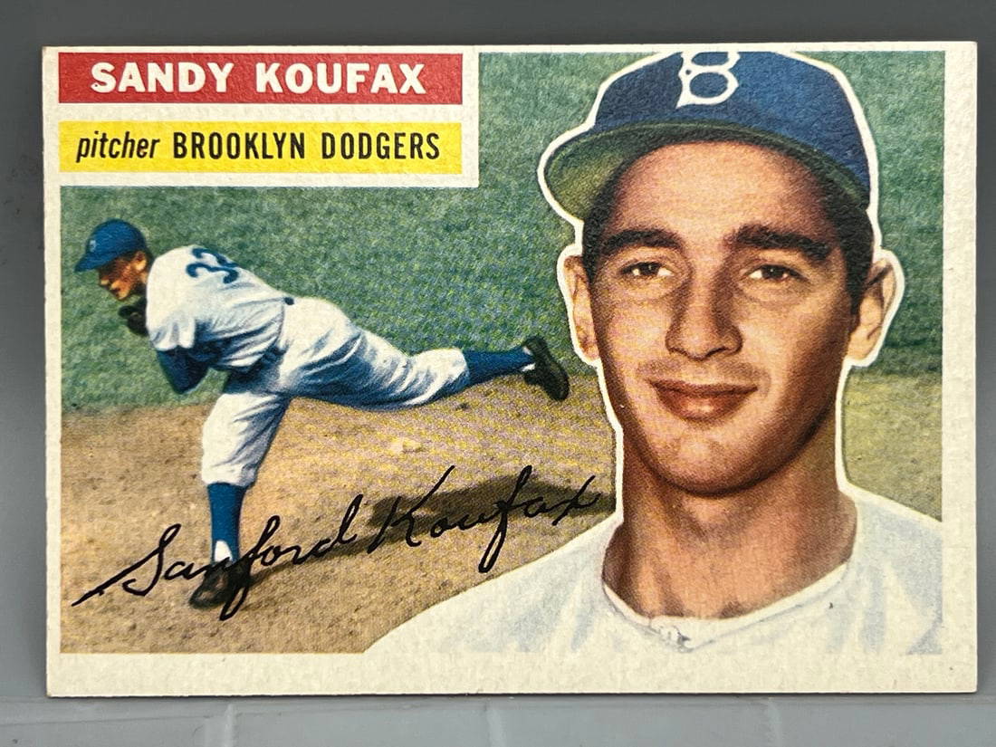 1956 Topps Sandy Koufax 2nd Year Card #79 Auction