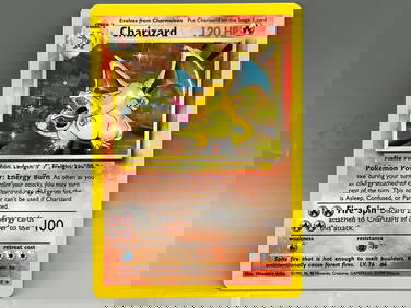 1999 Pokemon Base Set Charizard Holo #4/102