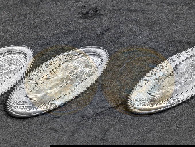1956 & 1956 D Roosevelt Dimes