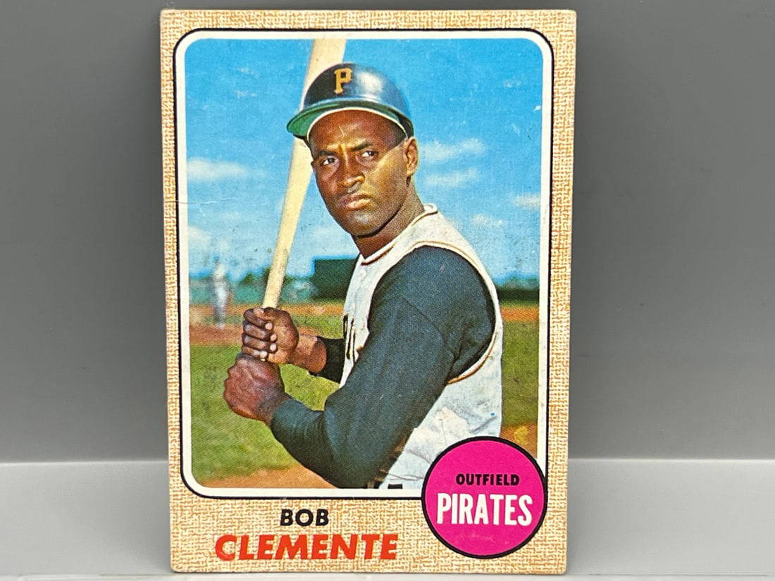 1968 Topps #150 Roberto Clemente (hof) - Pirates Auction