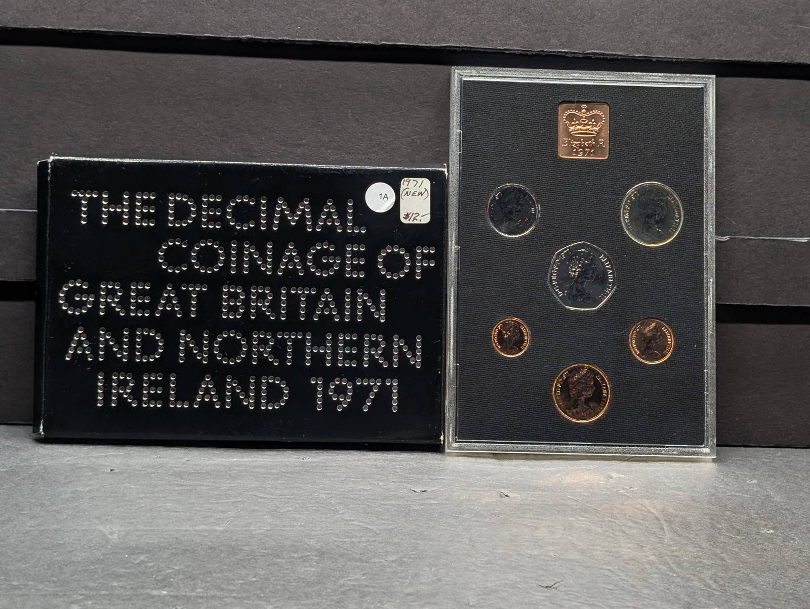 1971 Decimal Coinage Of Great Britain And Northern Ireland. Beautiful ...