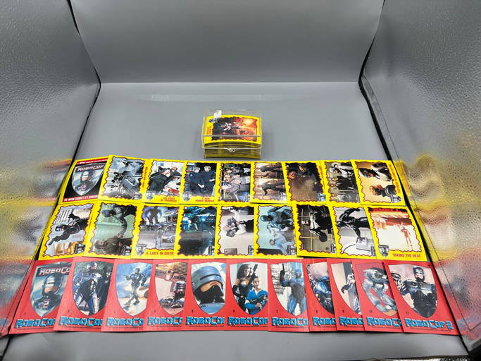 1990 Topps Robocop 2 Complete Set W/ Complete Sticker Set