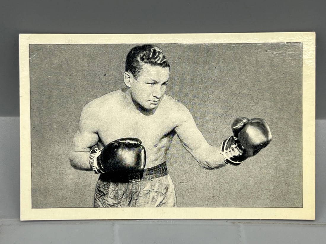 1935 United Tobacco Co. Charley Belanger World Famous Boxers #45 Auction