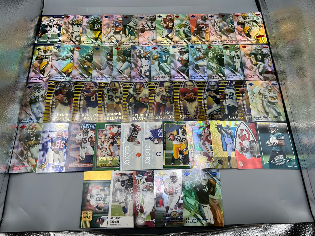 Lot Of Many Assorted Football Numbered Cards W/ Some Stars & Rcs - Jun ...