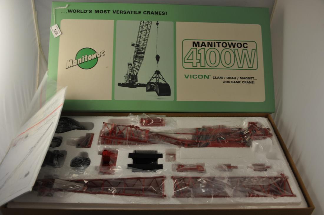 MANITOWOC 4100W VICON CLAM/DRAG/MAGNET CRANE WITH