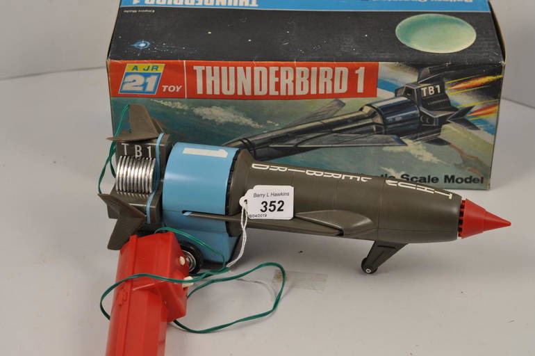 Vintage Jr 21 Thunderbird 1 Battery Operated Remote