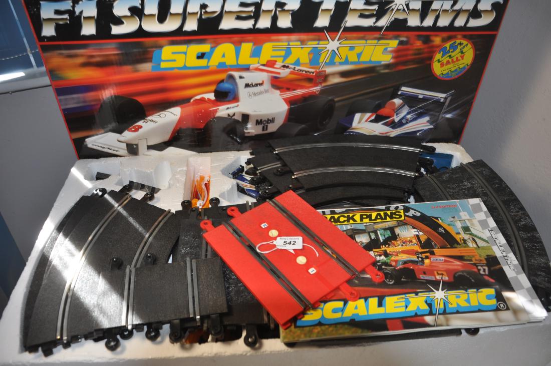 SCALEXTRIC F1 SUPER TEAMS SET WITH CARS BOXED - Apr 08, 2019 | Barry L ...