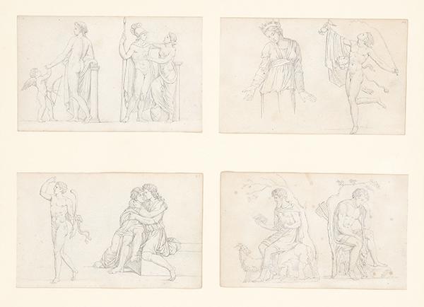 Alejo Vera Estaca Scenes From Classical Statuary