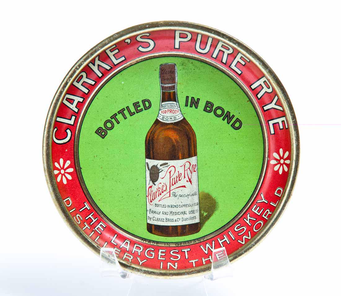 CLARKE'S PURE RYE TIP TRAY