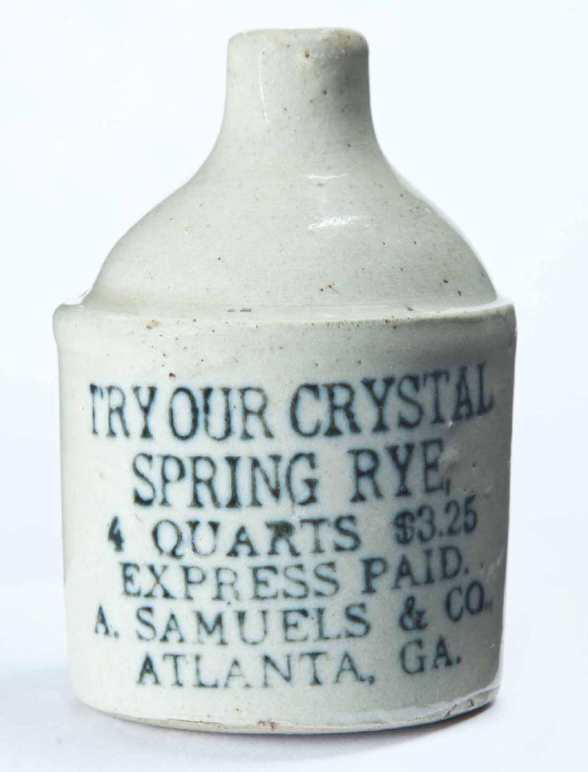 ATLANTA, GEORGIA MINIATURE ADVERTISING JUG