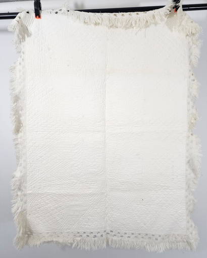 American Whitework Crib Quilt