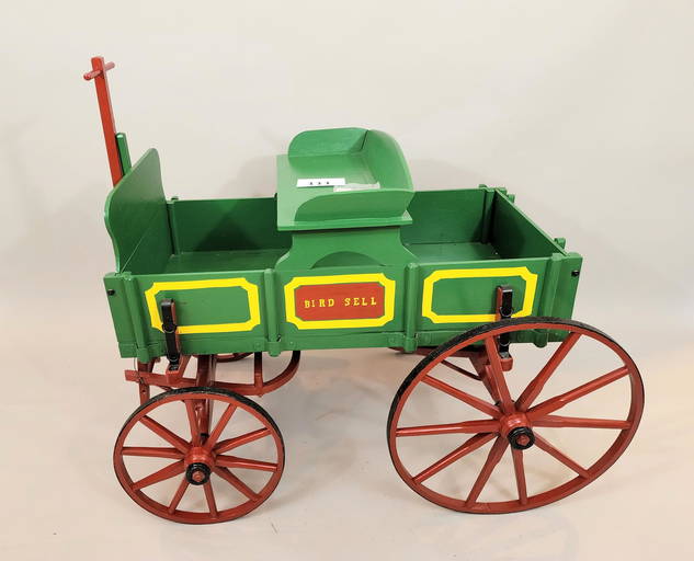 "bird Sell" Goat Cart