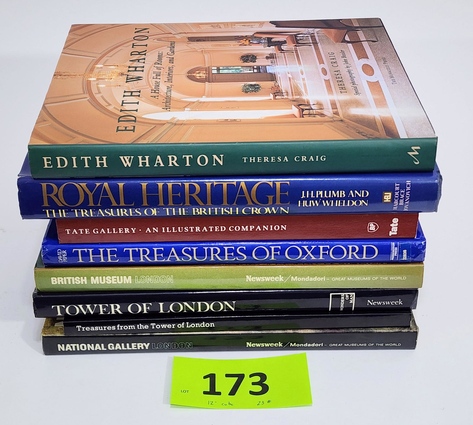 Group Of Mostly English Art Museum Collection Books & Catalogs