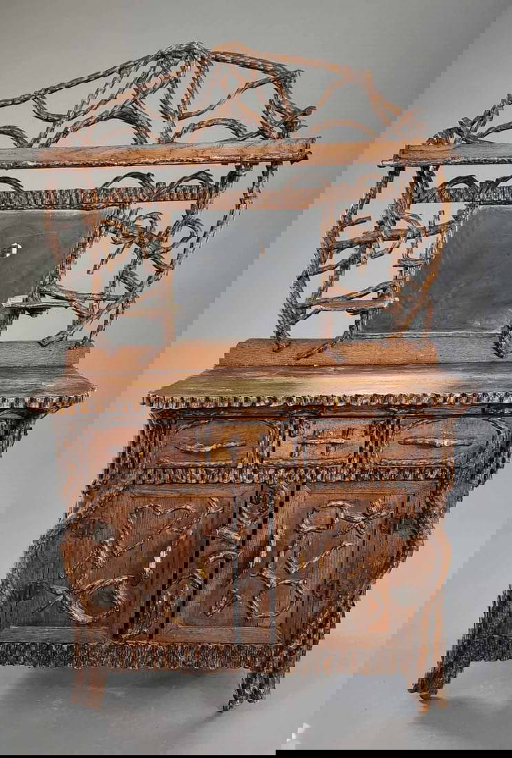 Outstanding Rustic Dressing Table Auction