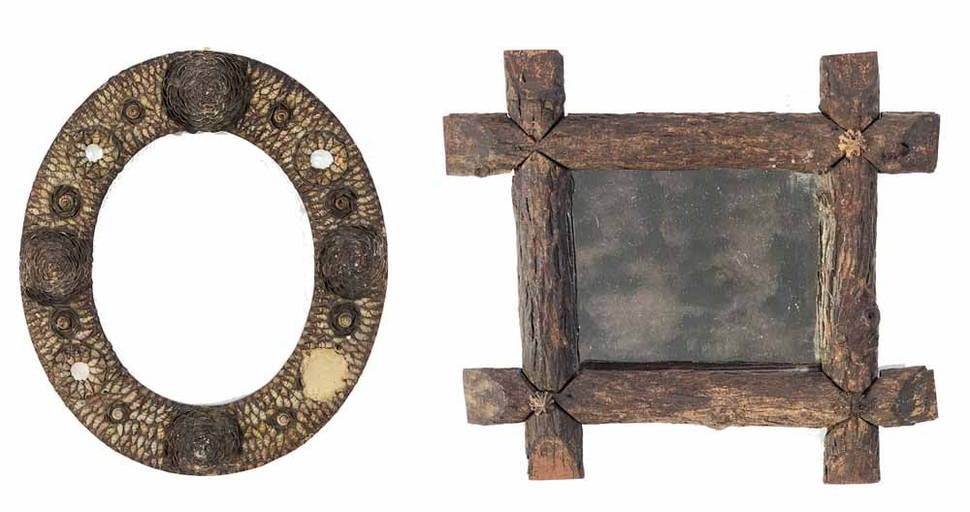 Two Rustic Or Adirondack Frames