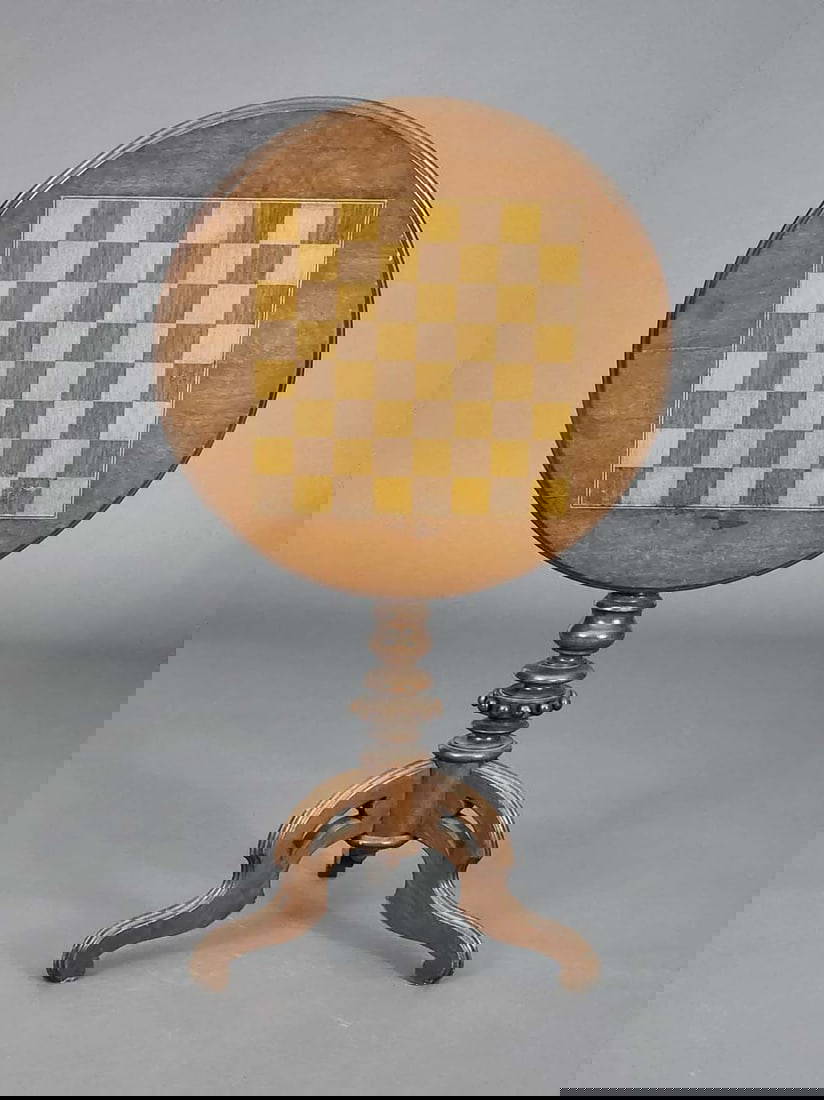 Victorian Game Table Auction