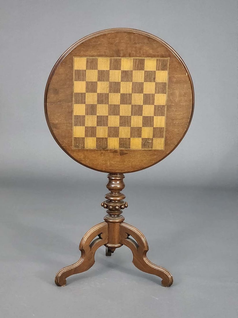 Victorian Game Table Auction