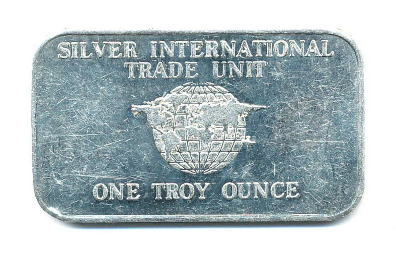 Silver International Trade Unit 1 Oz Bar