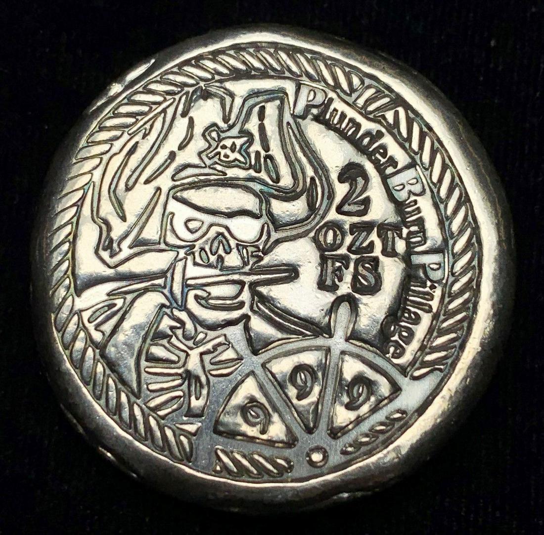 RARE 2 OZ PIRATE PLUNDER BURN PILLAGE - Sep 29, 2020 | Coins and ...