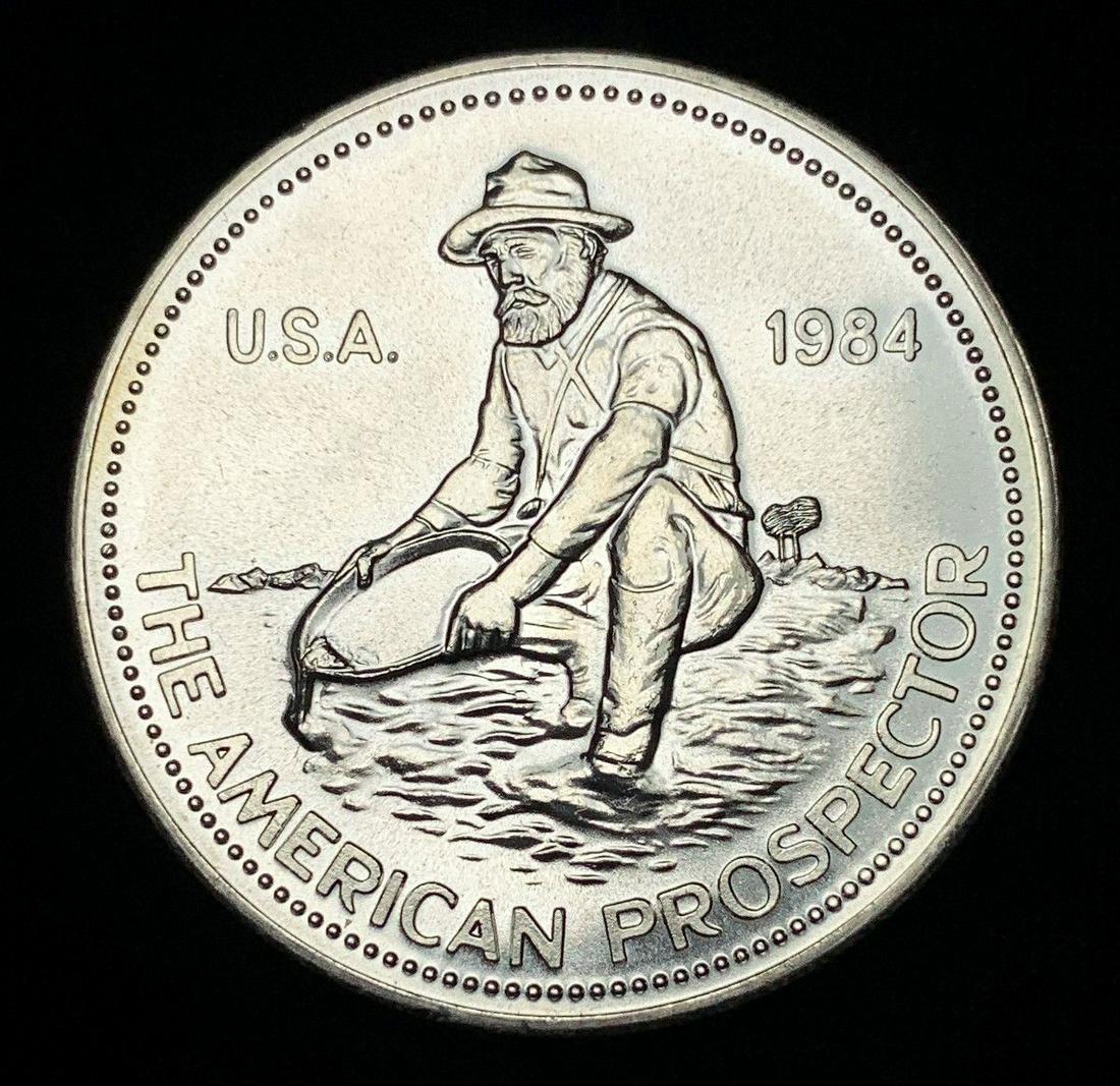1984 Engelhard Prospector 1 Oz Silver