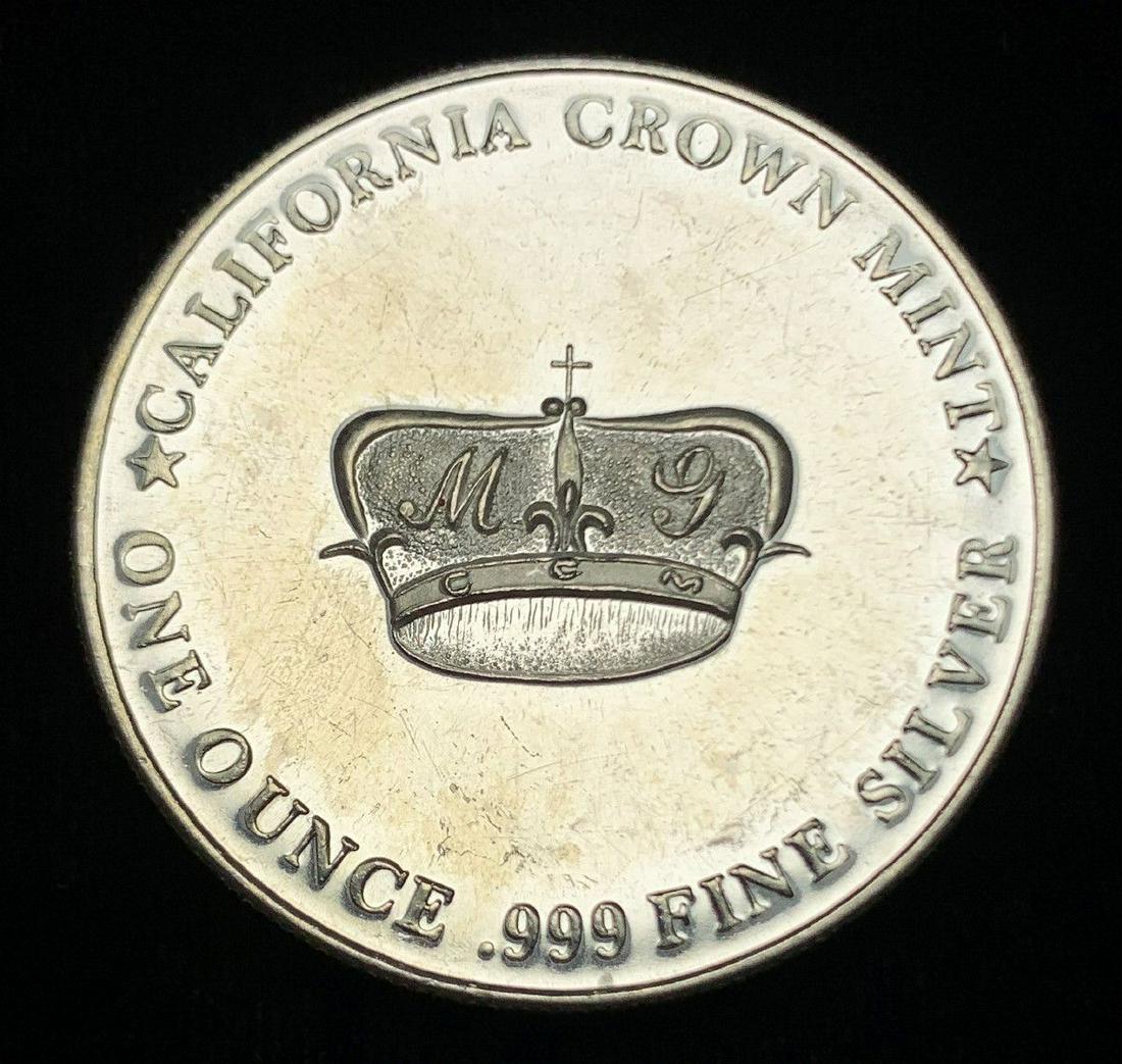 California Crown Mint International Silver Trade Unit