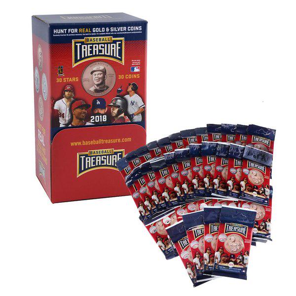 2018 Sealed Box Baseball Treasure Mlb Collectible Coins