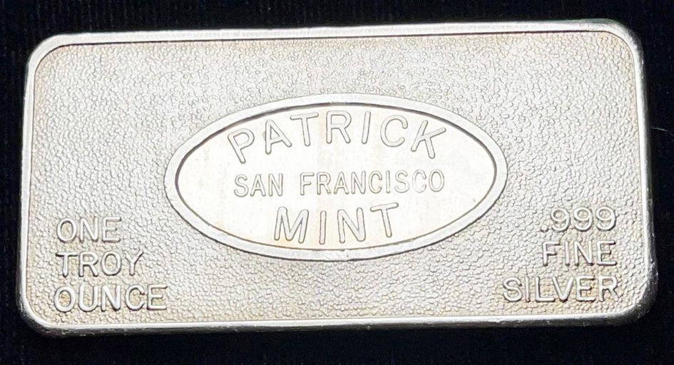 Patrick Mint Ford Model T 1 Oz Silver Bar