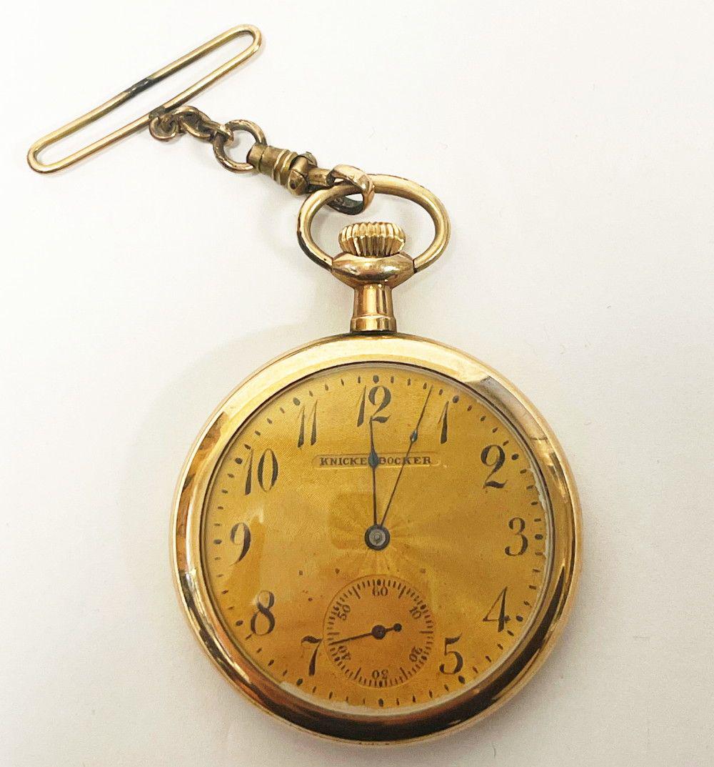 Vintage Knickerbocker Pocket Watch 44mm