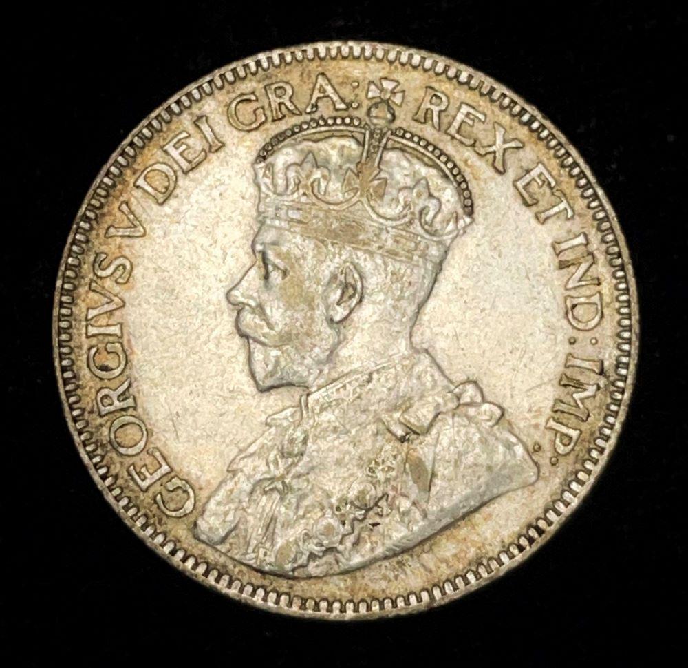 1931 Canadian Silver Quarter Au