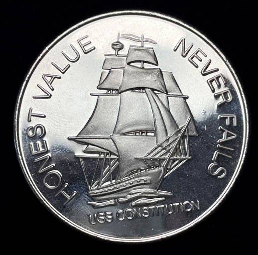 Honest Value Never Fails Liberty Mint 2 ozt .999 Silver (#0461) on Sep ...