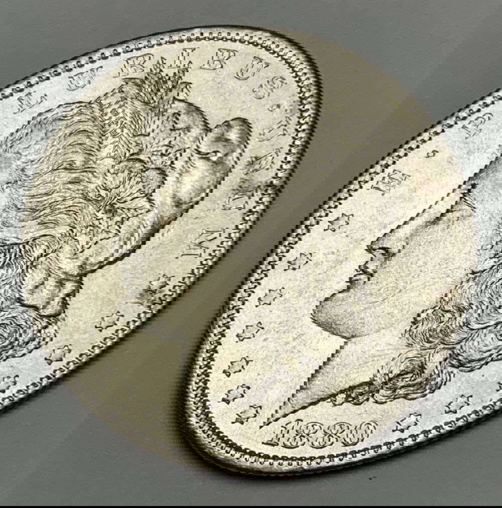 1880-o Morgan Silver Dollar Ms62 Auction