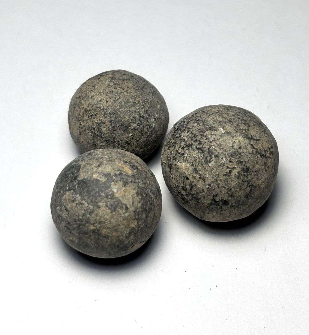 (3) Real Civil War Grapeshot Artillery Ball - Jul 16, 2025 | Coins And ...