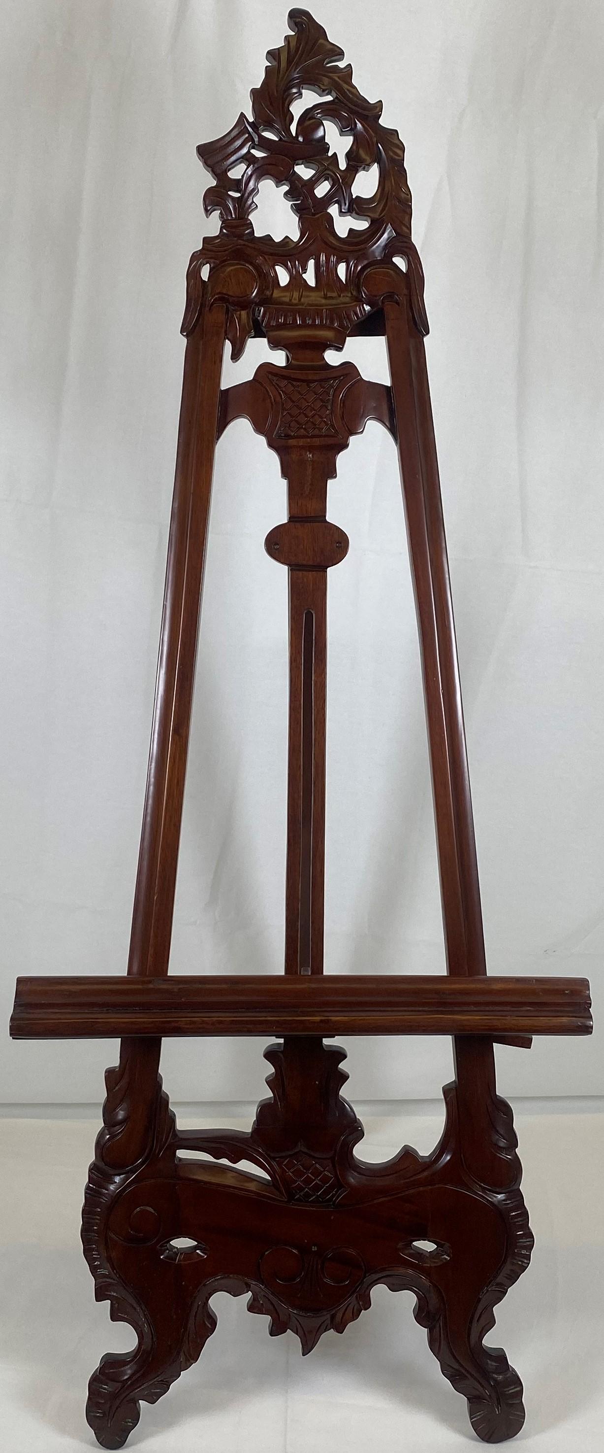 Antique Hand Carved Wood Easel for Painting - Nov 07, 2021 | Gold Coast ...