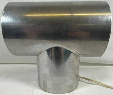 American Mid Century Modern Prisma Aluminum Aurora Clock, Kirsch ...