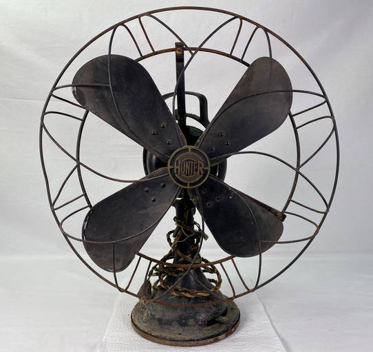 Vintage Hunter Oscillating Fan