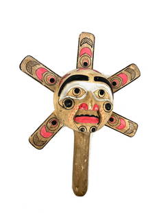 Native American Folk Art Rattle