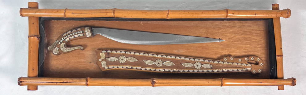 Antique Barong Sword Filipino Muslim Bolo Knife