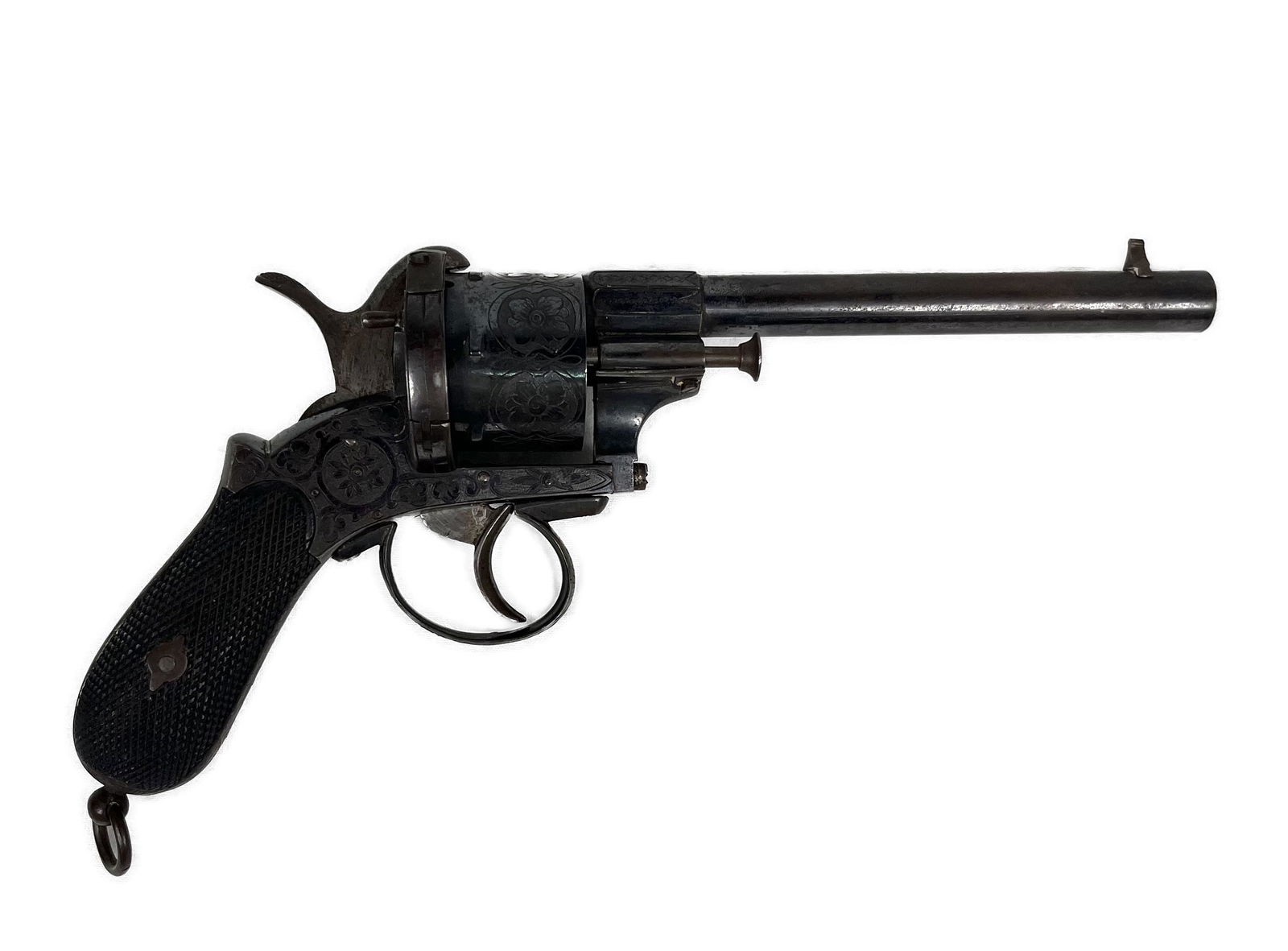 Rare Outstanding Lemat Pinfire Revolver (#0496) on May 29, 2022 | Gold ...