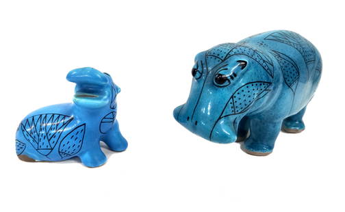 Mccarty Pottery. Hippo.