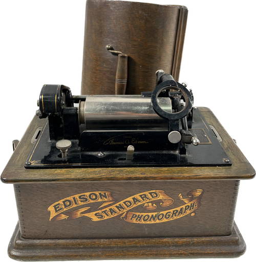 Edison Standard Phonograph Model A circa 1910 - Oct 09, 2022 | Gold ...