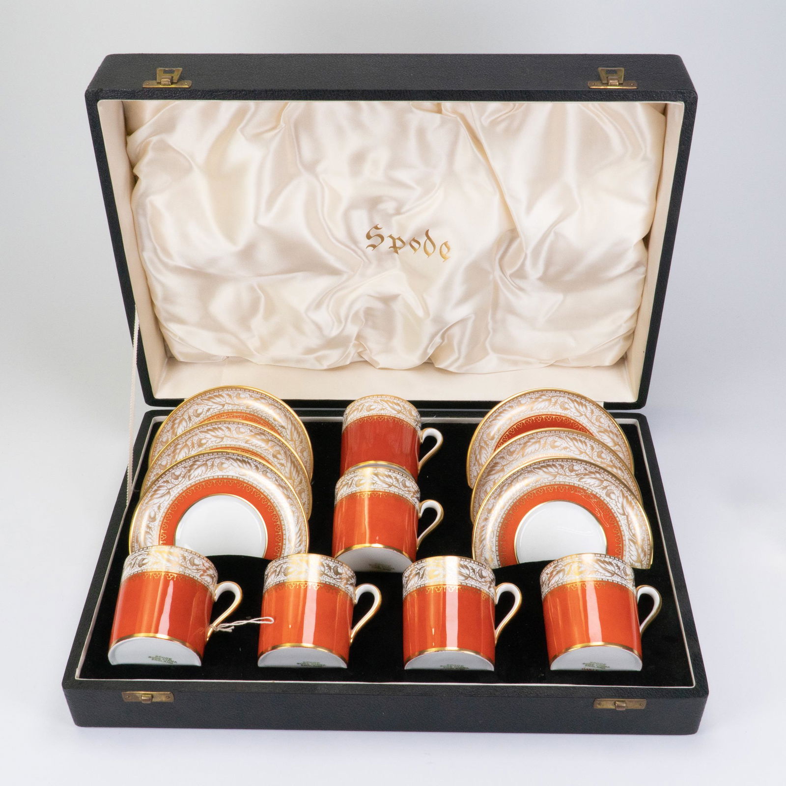 Spode Oaklea Demitasse With Case England