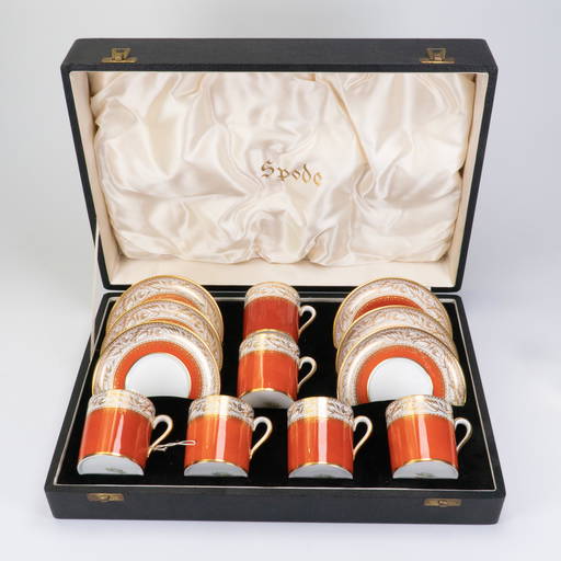 Spode Oaklea Demitasse With Case England