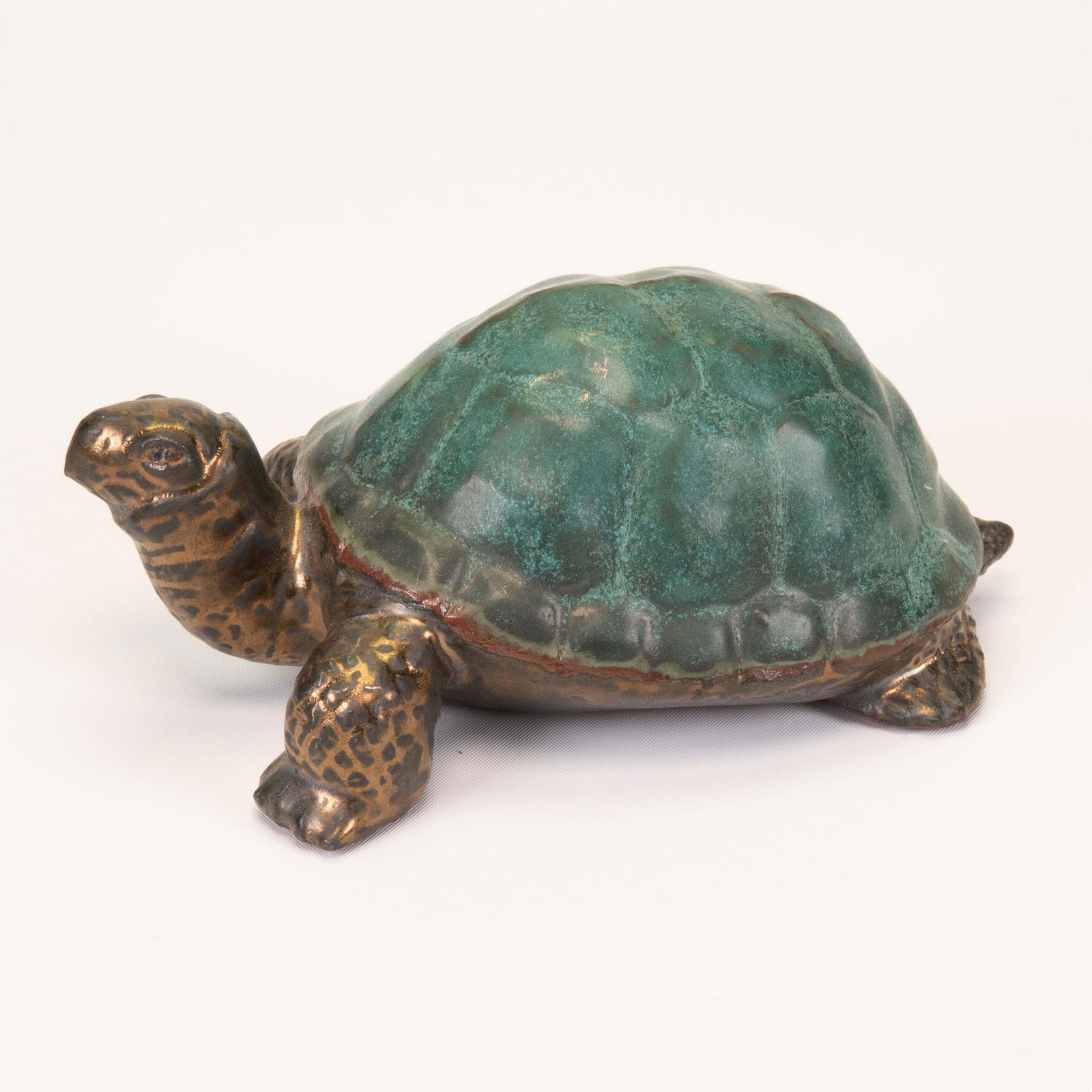Raku Glazed Clay Turtle Signed - Mar 19, 2023 | Gold Coast Auctioneers ...