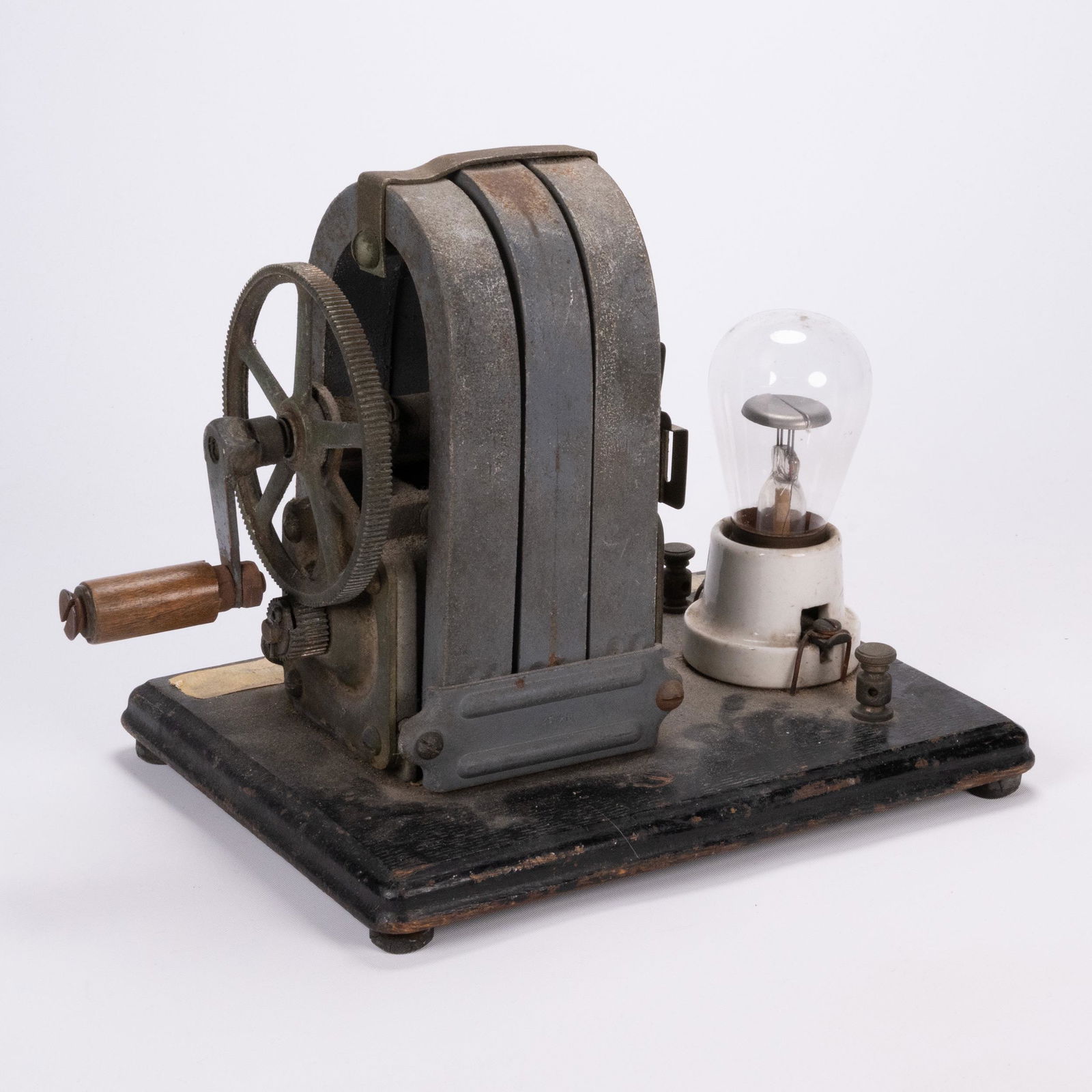 Antique Crank Magnetic Generator