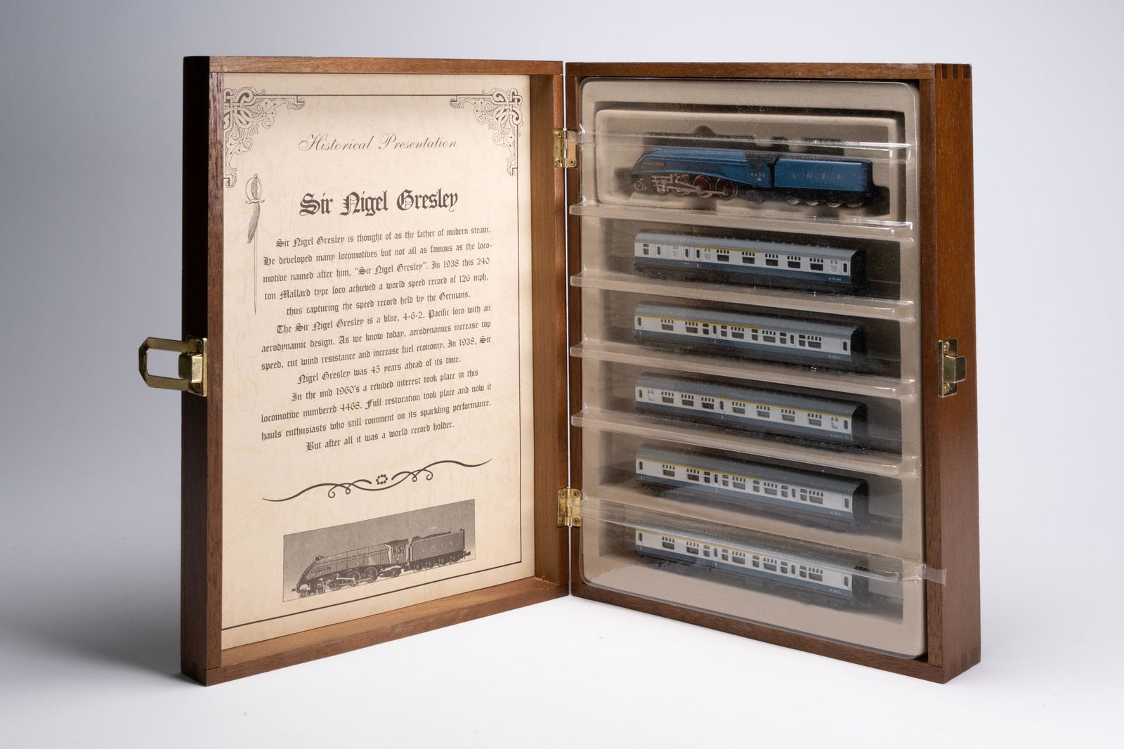 Model Power Minitrix Sir Nigel Gresley Train Set