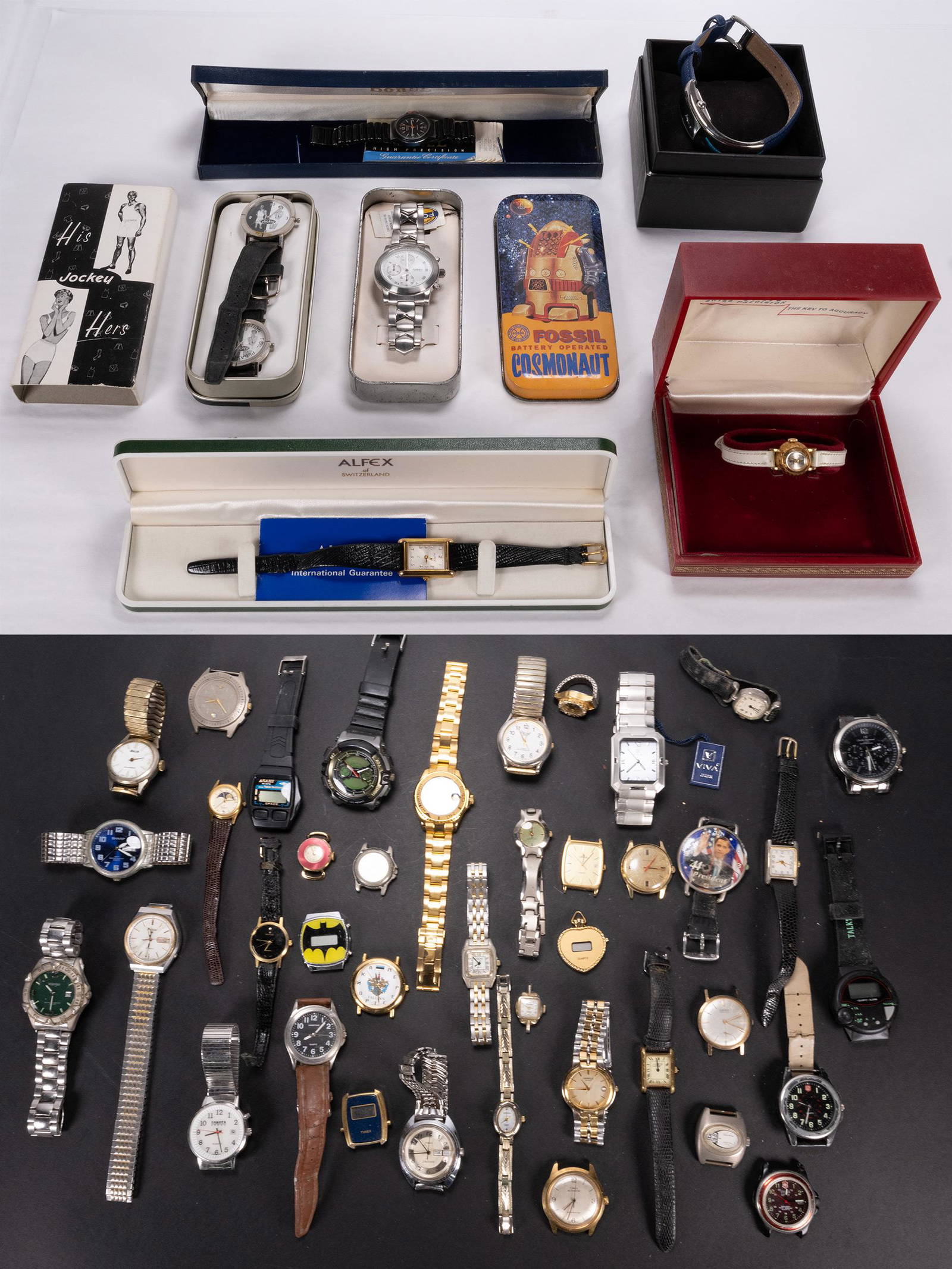Large Wrist Watch Lot Auction